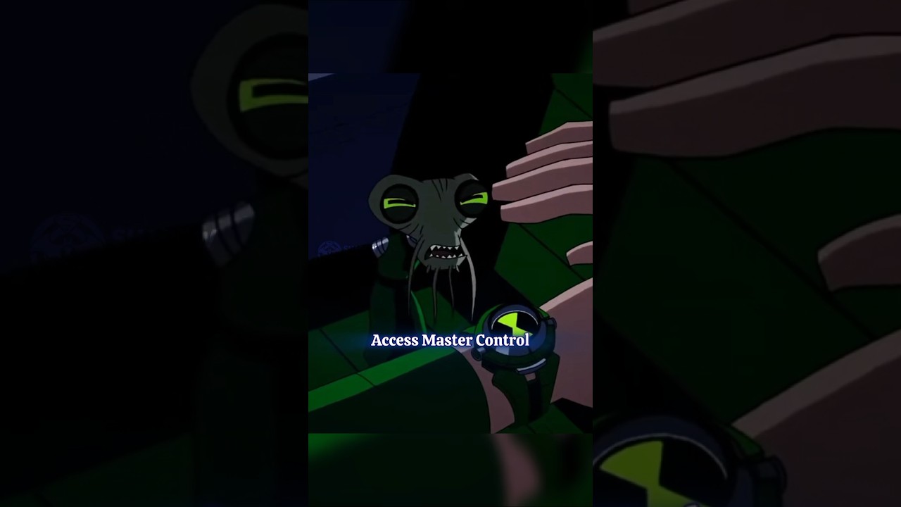 Master Control Unlocked #ben10omnitrix #ben10 #ben10clip #azmuth