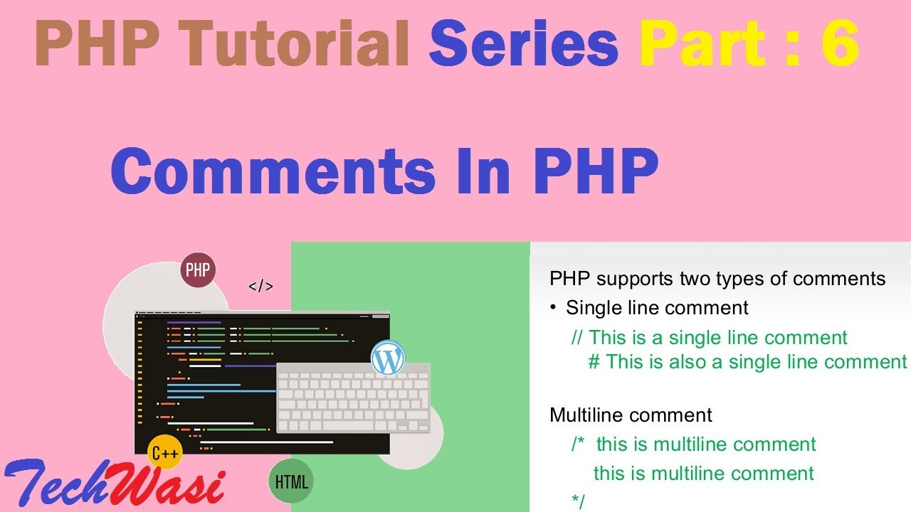 PHP Comments Syntax With Example