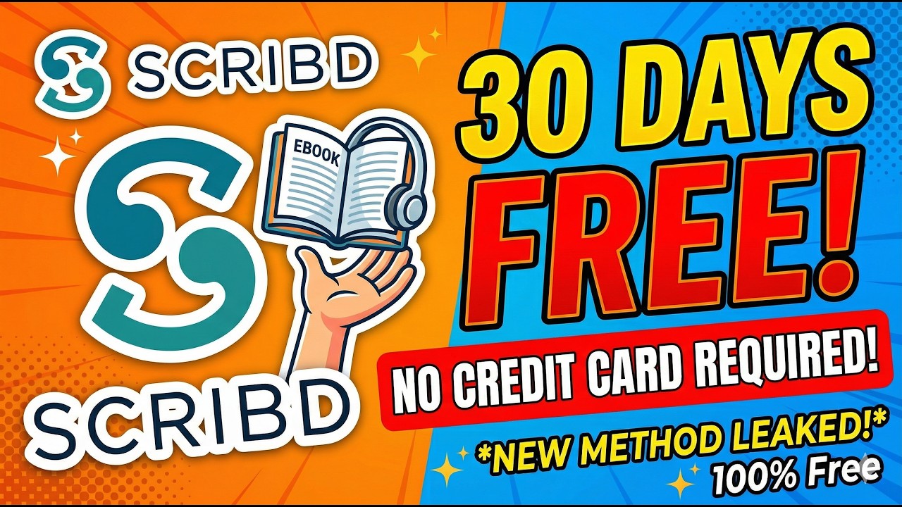 Scribd 30 Days Free: New Method Leaked (2026) | No Credit Card Needed
