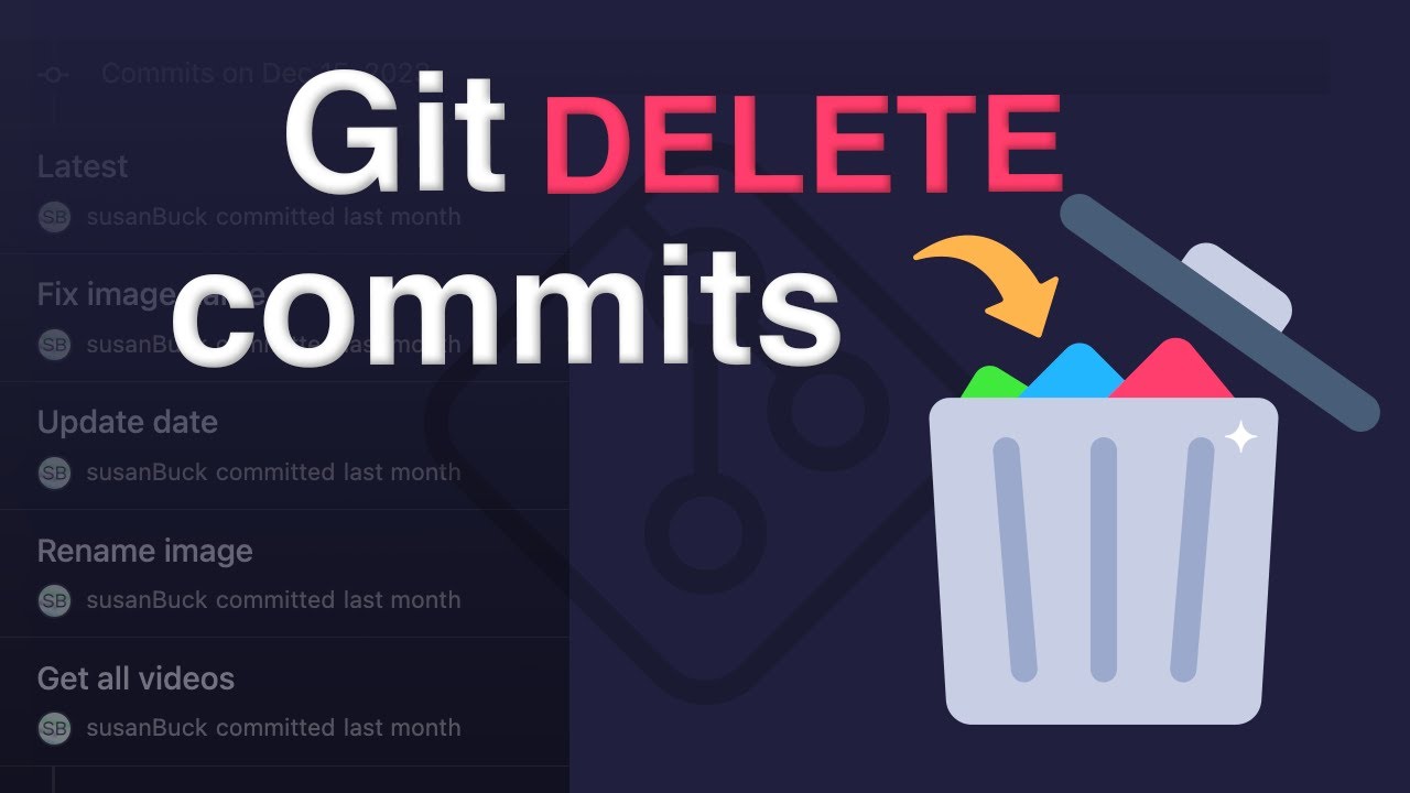 Git delete commits and reset code base to a specific commit
