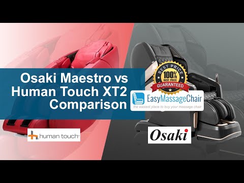 Human Touch Novo XT2 versus Osaki Maestro (Costco Massage Chair) Comparison