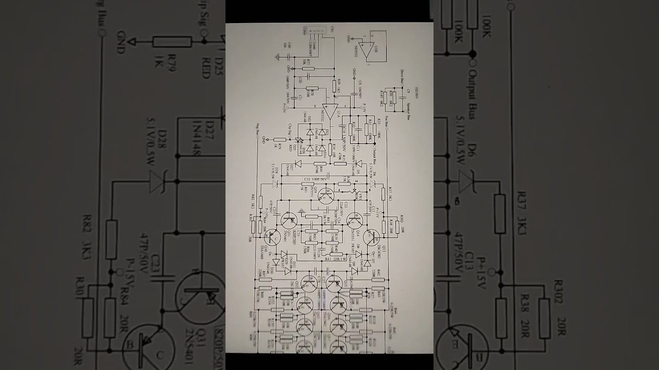 CA 20 driver circuit diagram amplifier technique