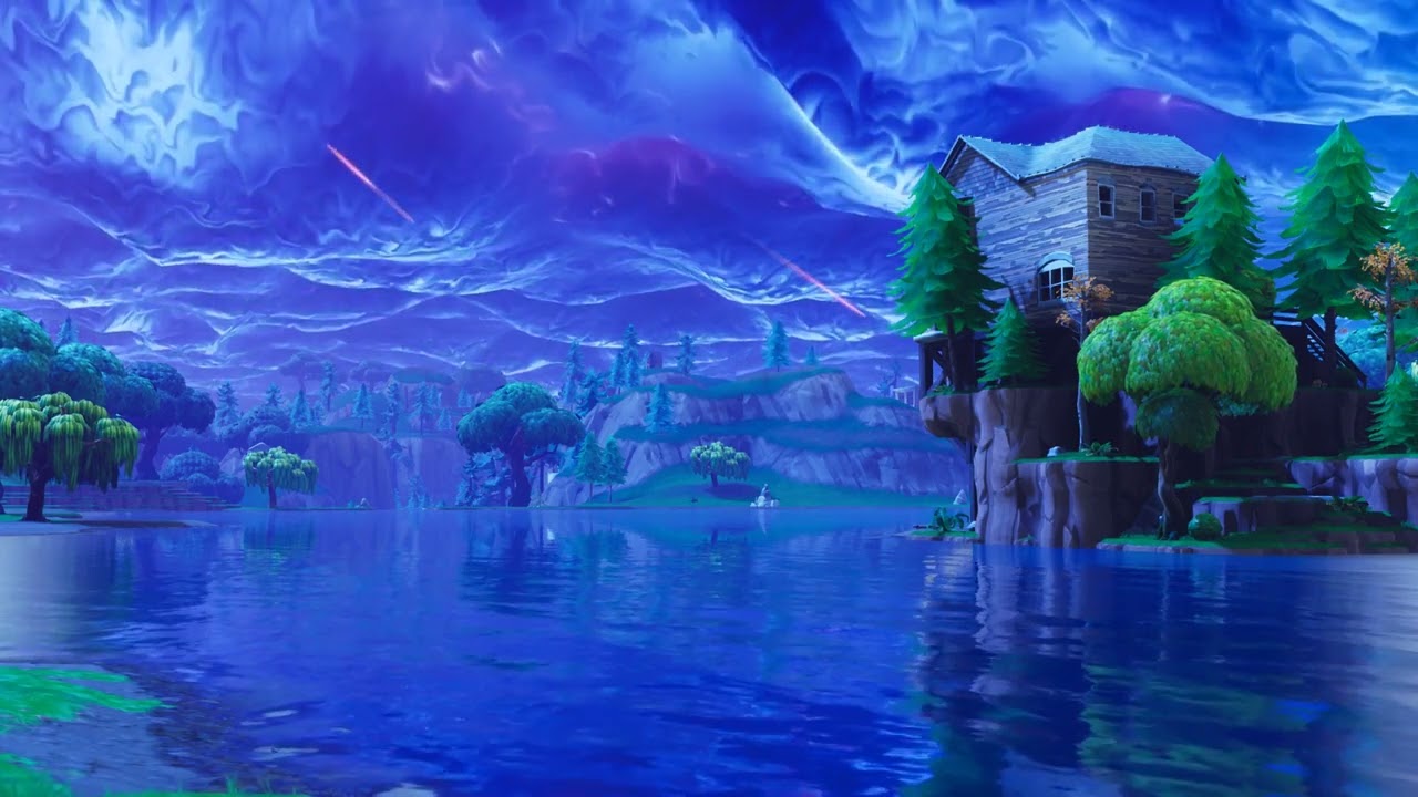 lively wallpapers fortnite stormy sky 4k