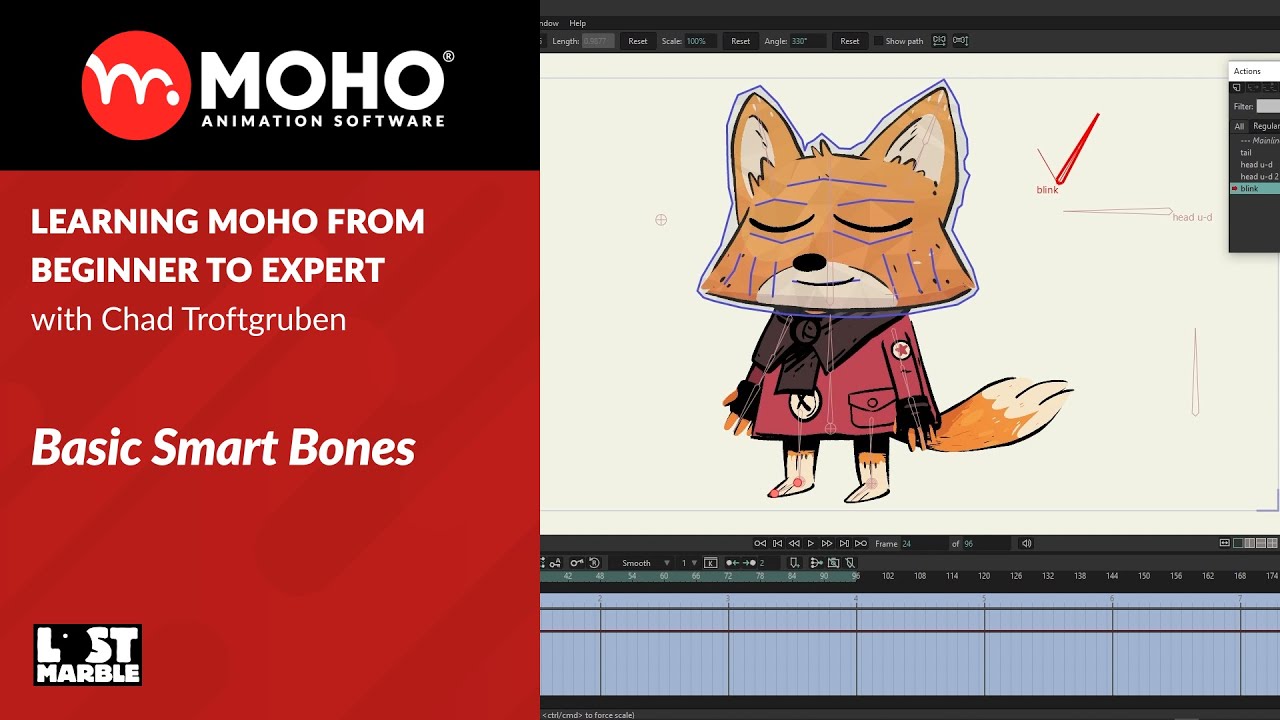 Part 12/38. Basic Smart Bones - Learning Moho from beginner to expert