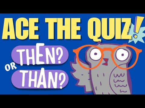 Then or Than Difference | Esl Quiz | English Learners #then or than