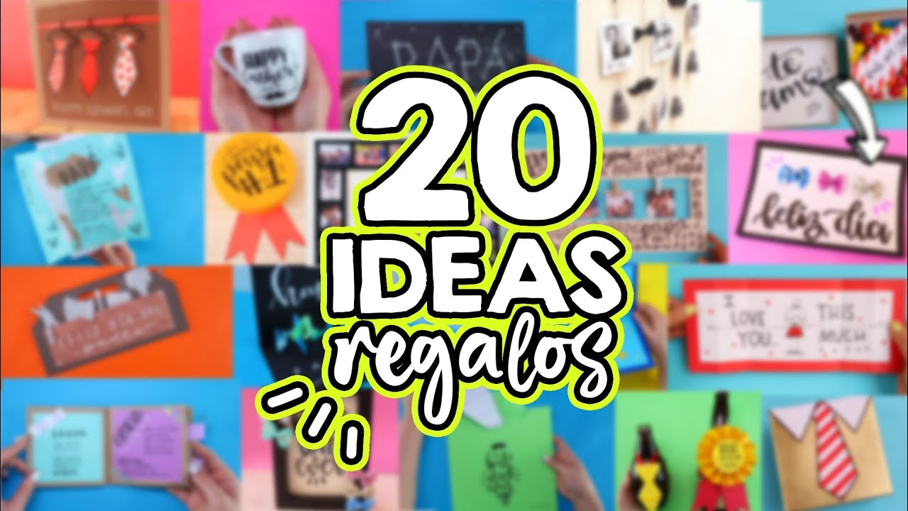 20 REGALOS para PAPÁ!! (Día del padre / Recopilación) Barbs Arenas Art!