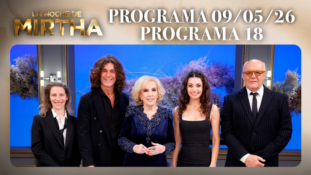MIRTHA'S NIGHT - Program 09/05/26 - PROGRAM 18 - SEASON 2026