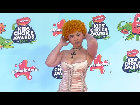 Ice Spice 2025 Kids' Choice Awards Orange Carpet
