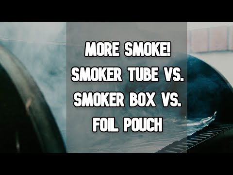 How to get smoke flavor on a gas grill? Smoker Tube vs Smoker Box vs Foil Pouch!