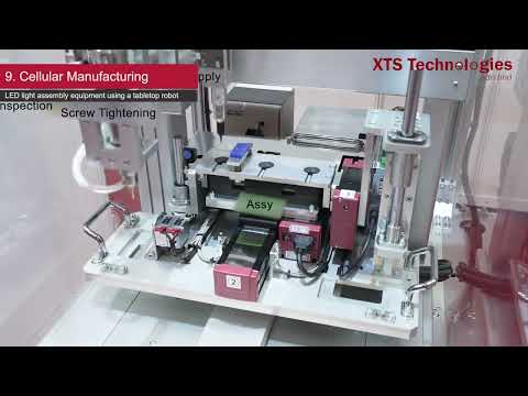 LED Light Assembly On The IAI Tabletop Robot