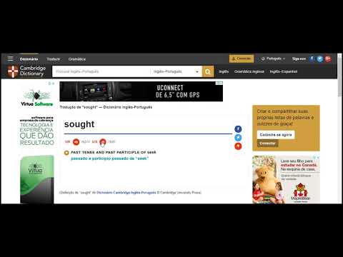 List all words ending with ught