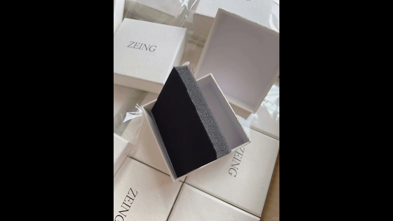 Unboxing luxury: A closer look at jewelry packaging design #jewelrybox #custombox #foiling #supplier