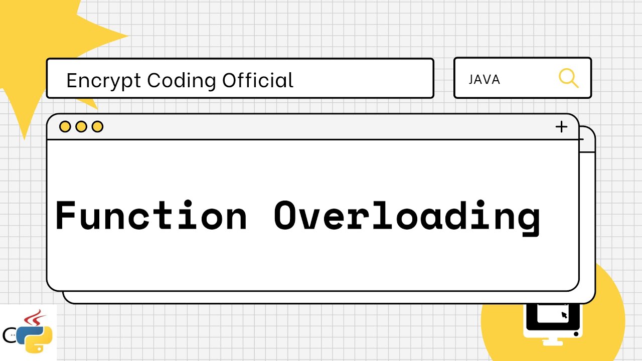Function Overloading - JAVA