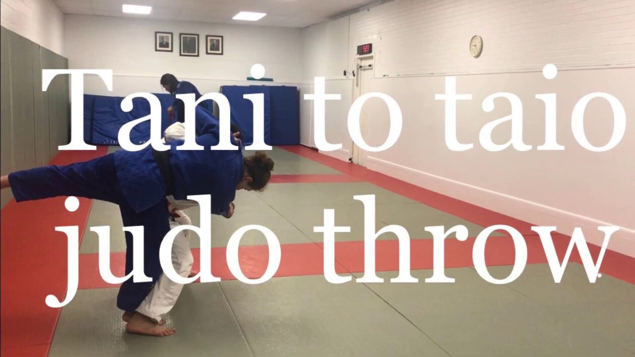Taiotoshi Judo combination off Tani