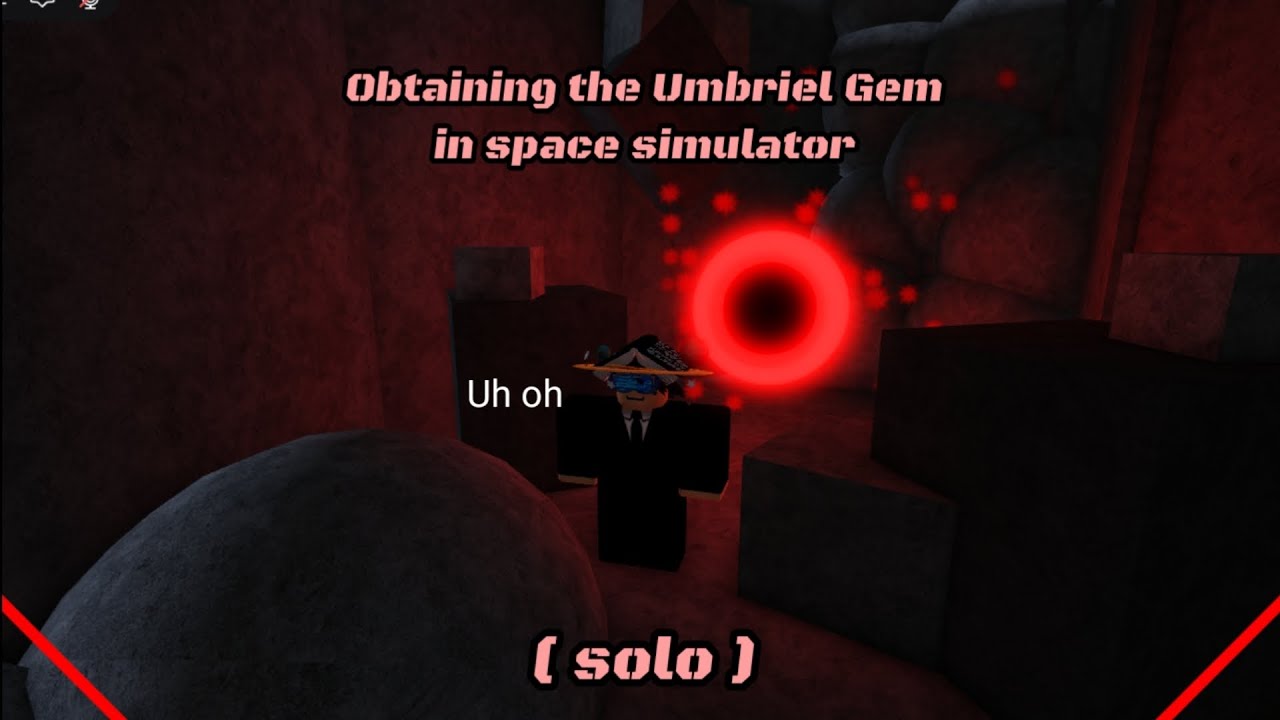 Obtaining the Umbriel Gem in Space Simulator [ Deathless Solo ] | Roblox