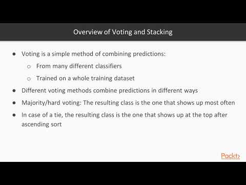Learn Boosting Machine Learning Models in Python Overview of Voting and Stacking | packtpub com ...