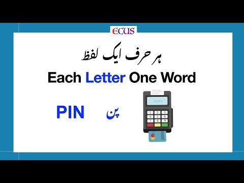 Pin in Urdu and English- پن اردو/ انگلش میں