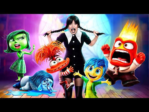 ¡Merlina Addams fue secuestrada por las emociones! ¡Intensa-Mente 2 en la vida real!