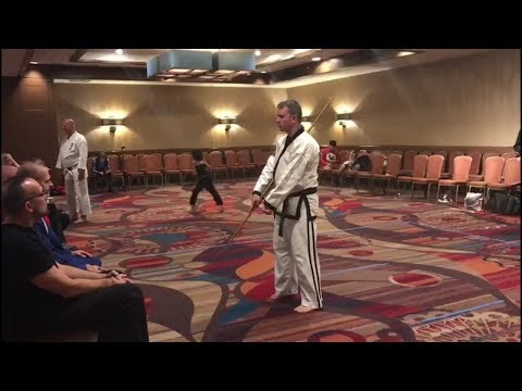How to Bow in & Present for a Karate Tournament (Kata or Weapons)