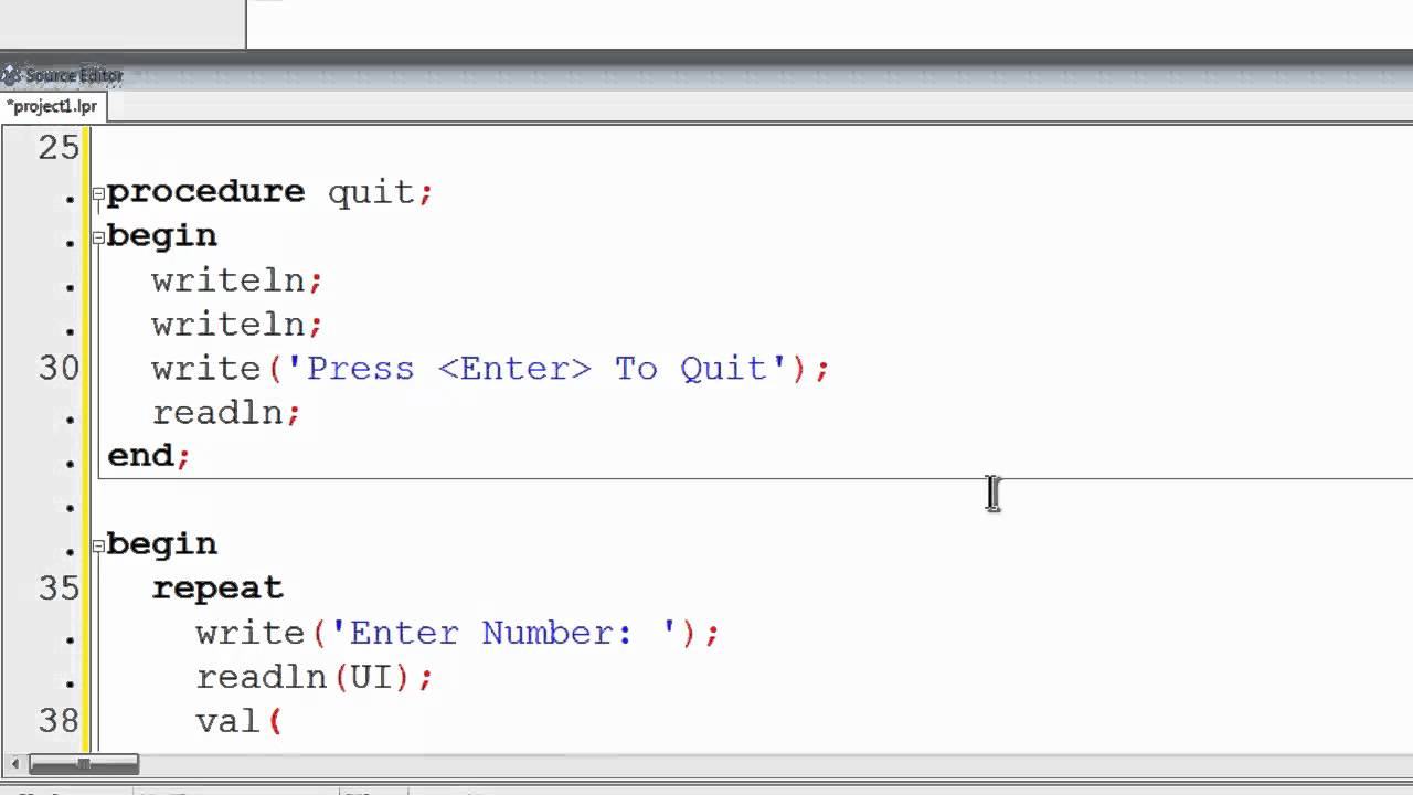 Free Pascal Program Tutorial 17 - Function Examples - Lazarus