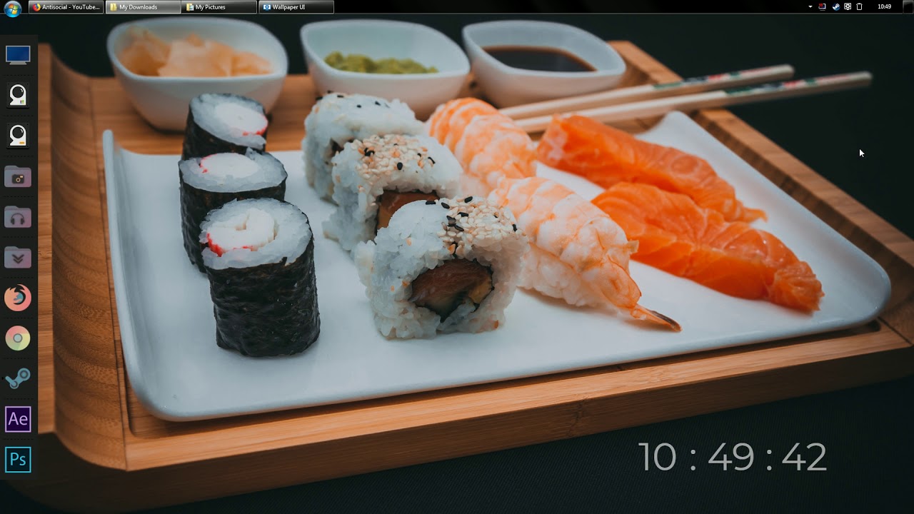 すし / Sushi // Wallpaper Engine
