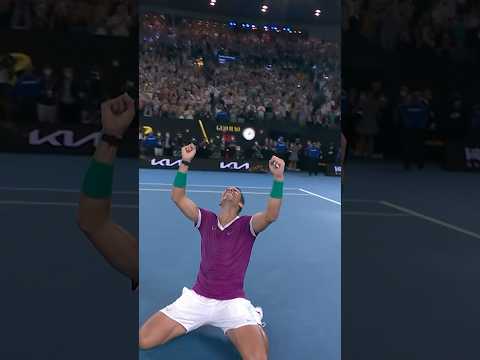 Rafael Nadal's EMOTIONAL winning moment! 🥹