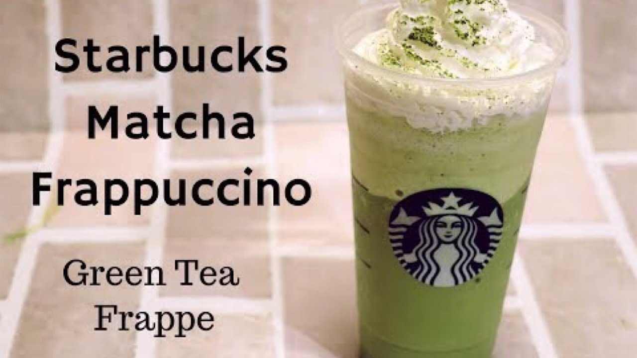 Starbucks Matcha Frappuccino  | Green Tea Frappuccino | Iced Matcha Latte by Priyanka Rattawa