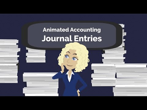 Journal Entries | Animated Accounting