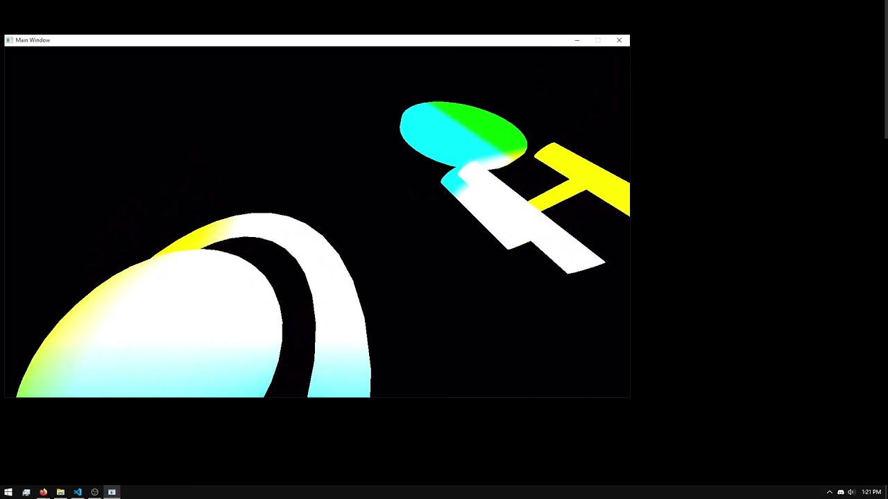 OpenGL Object Loading & Scene Generation Project Demo