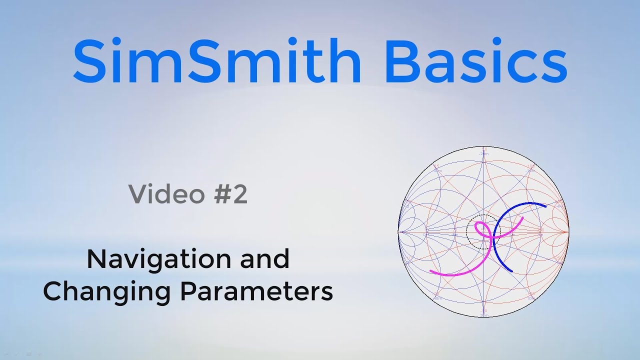 #9: Navigation and Changing Parameters (Basics 2)