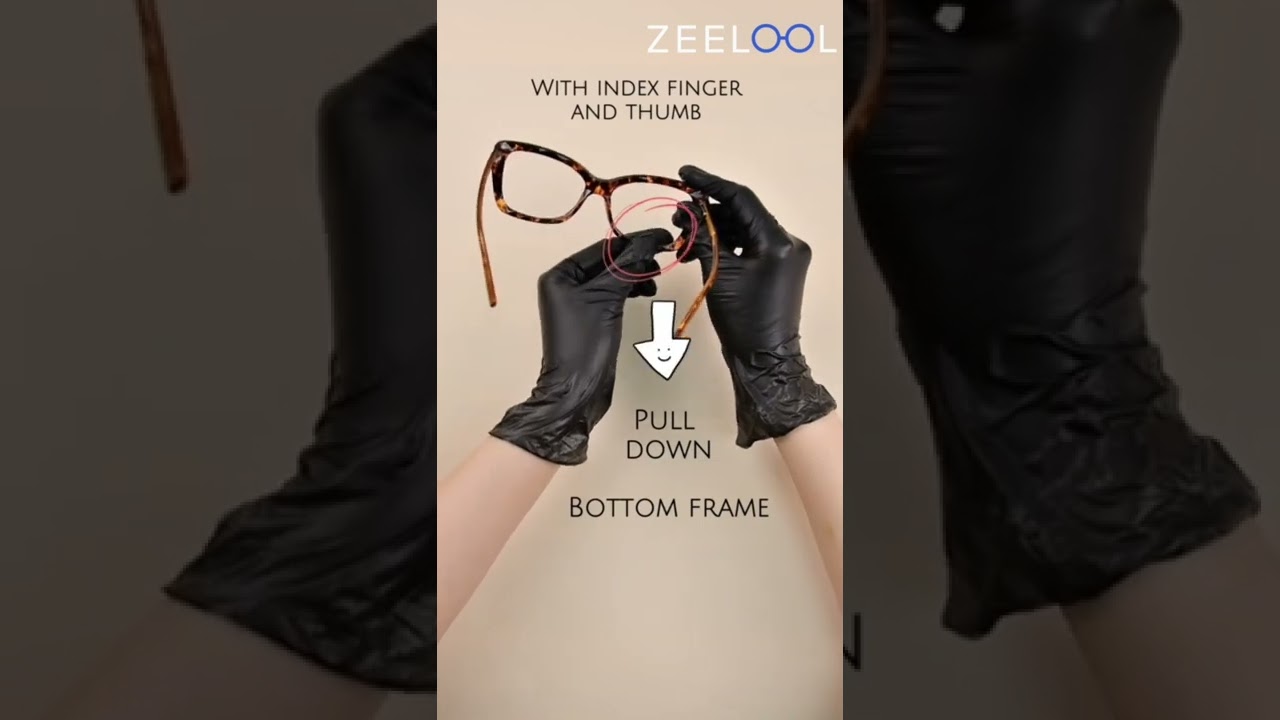 Glasses Tips | How to pop out the lenses in easy way?  👉Save for later! （TT：@howtoglasses）