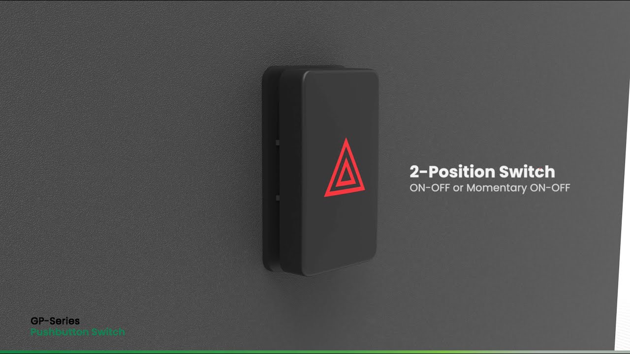 GP-Series Latching Pushbutton Switch