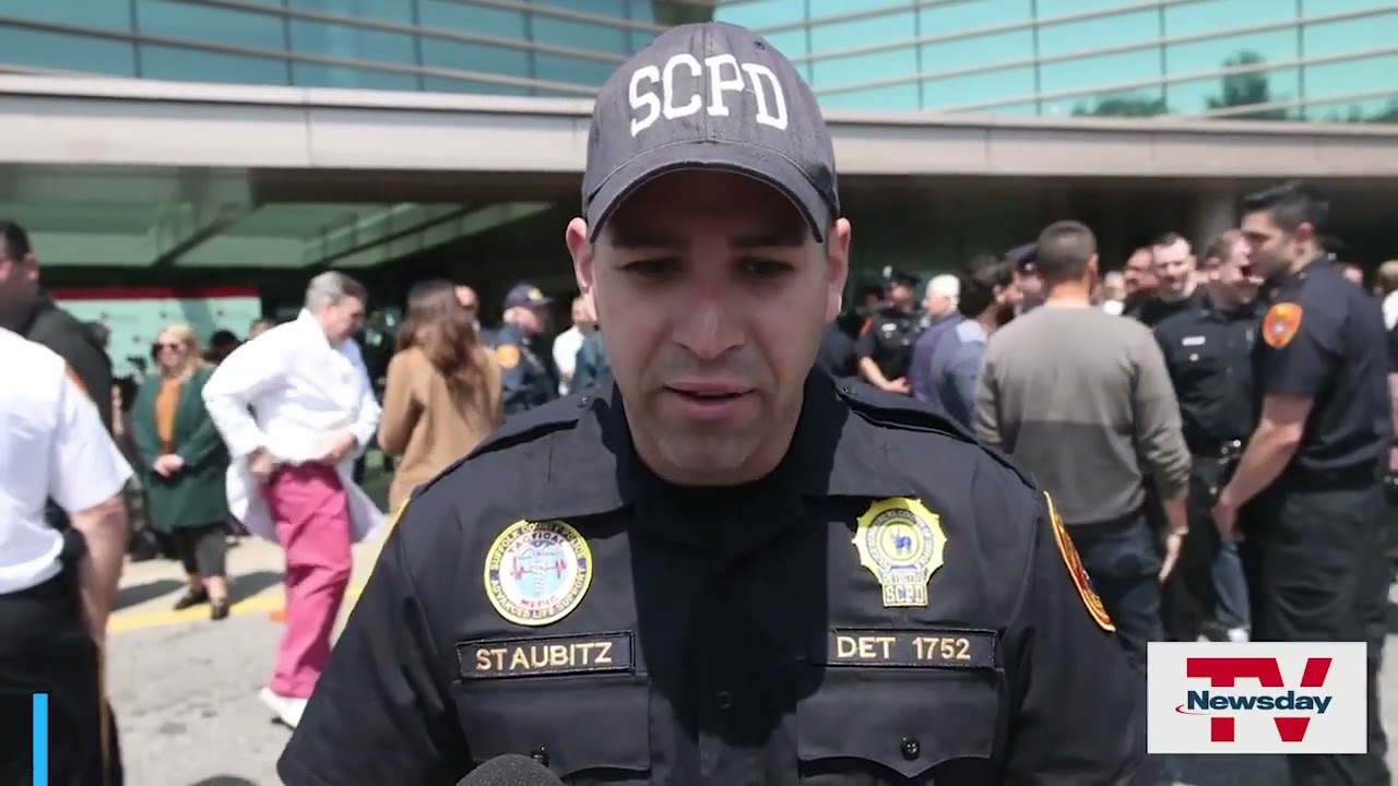 Michael LaFauci, Suffolk County police officer wounded in shooting, leaves Stony Brook Hospital