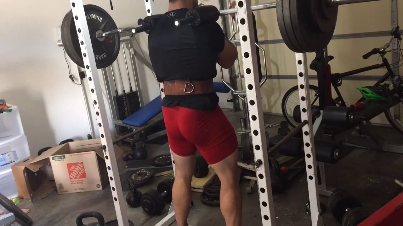 400 x 4 ssb front squat