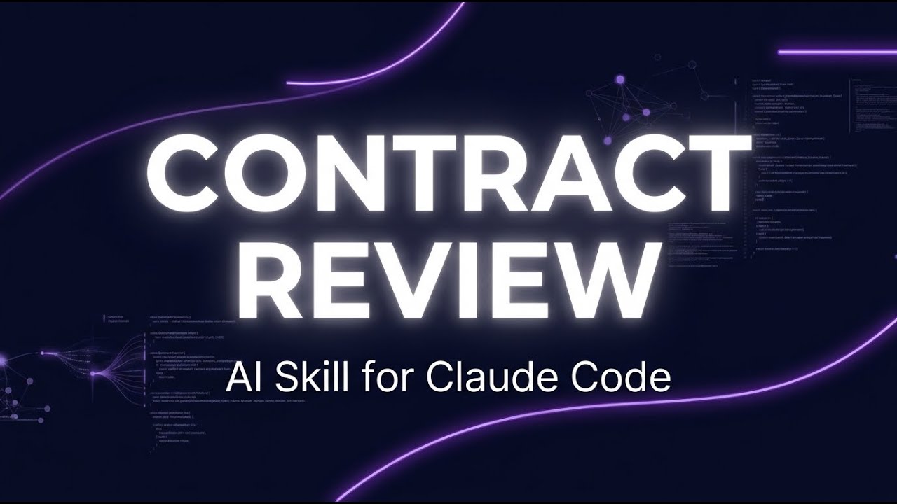 Contract Review — AI Skill Overview | SkillForge