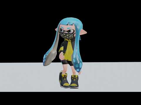 Steam Community :: Video :: [Splatoon Blender] Idle Pose :P