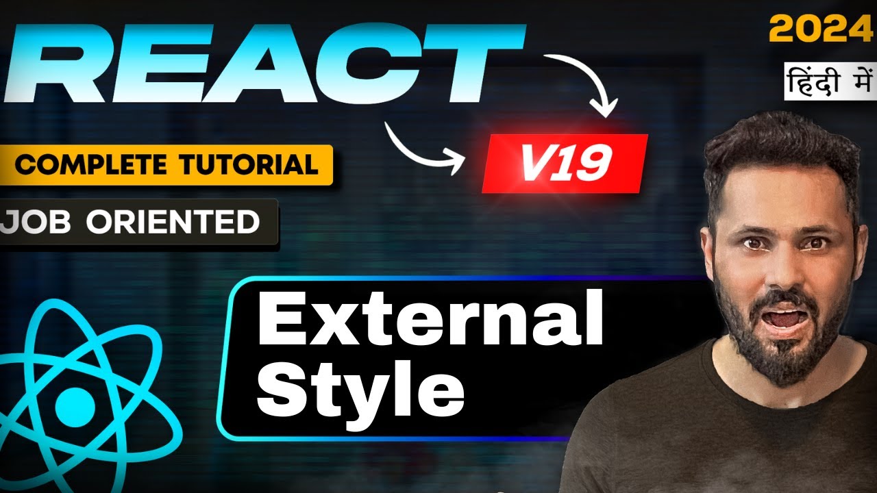 React JS 19 Tutorial in Hindi #35 Style with CSS Modules