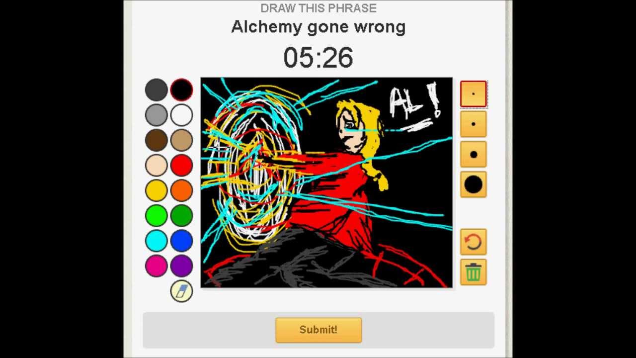 Drawception - Alchemy gone wrong