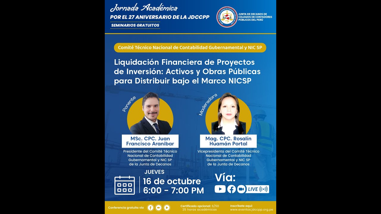 Seminario: Liquidación Financiera de Proyectos de Inversión