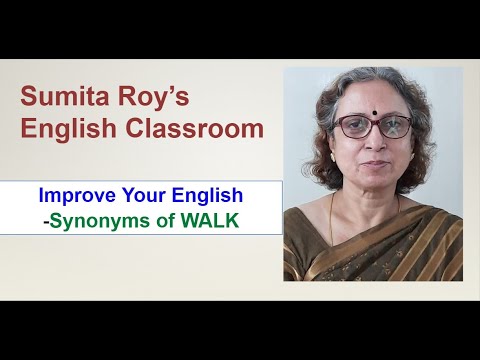 Improve Your English Synonyms of WALK