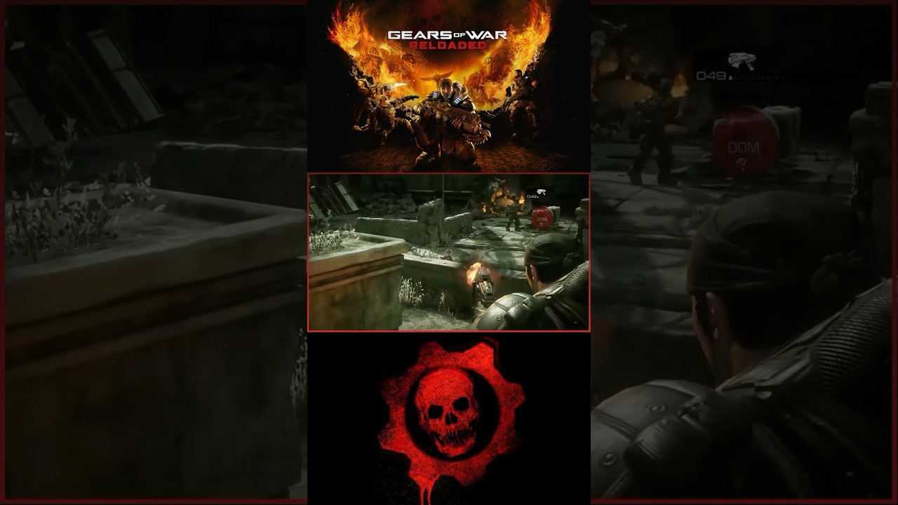 Gears of War Reloaded | Batallando sólo con la Snub MX8 #shorts #gearsofwarreloaded #youtubeshorts