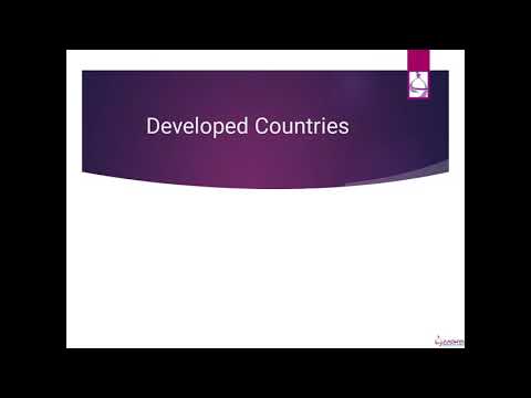 Features of developed countries
