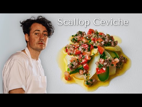 Ultimate Raw Scallop Recipe | Chef Andy Beynon | Restaurant Behind
