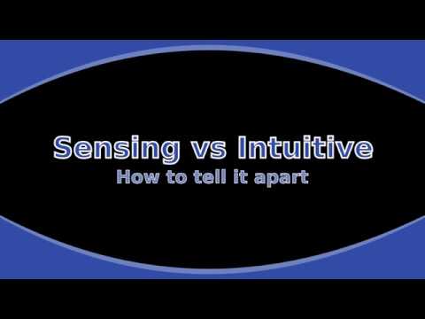 MBTI Sensing (S) vs Intuitive (N)