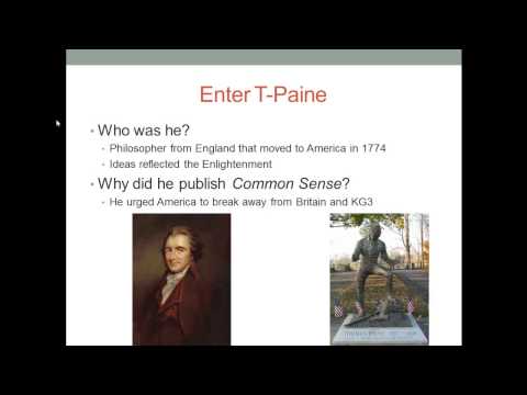 APUSH Review: Thomas Paine’s Common Sense