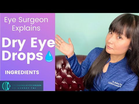 Dry Eye Drops Ingredients – Explained by Eye Surgeon #draudreytai