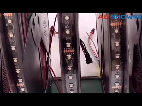 Aoshowled NEW model SPI RGB LED Pixel Strip 20meters/roll without voltage drop SMD5050 60LEDs/M IP20