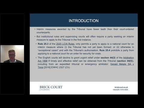 Arbitration mini series: 4. Applications: summary disposal, challenges and interim measures