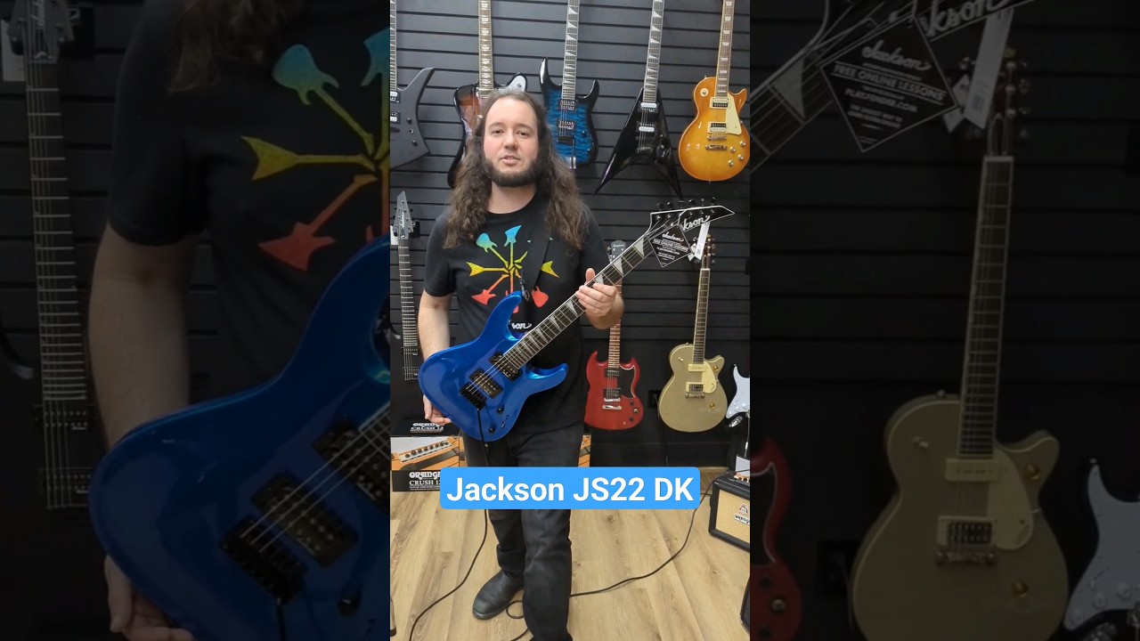 Jackson JS22 DK guitar #groovy #guitar #music #jacksonguitar #demo #super #guitarguitar #drum