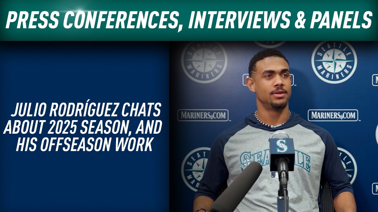 2026 Seattle Mariners Spring Training Media Session (Feb. 17): Julio Rodríguez